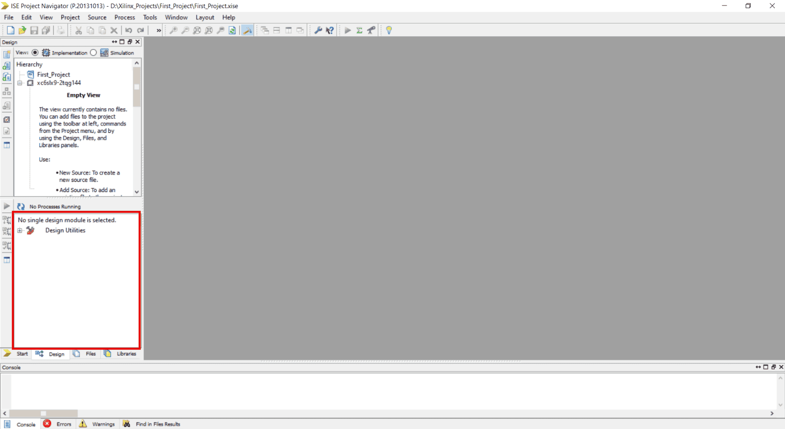 How to Create Your First Project in Xilinx ISE Design Suite - FPGATEK