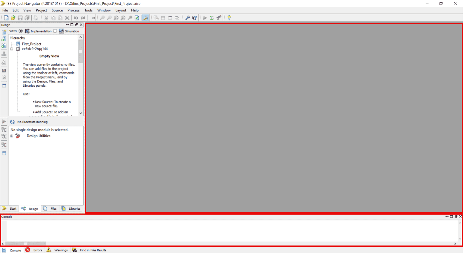 How to Create Your First Project in Xilinx ISE Design Suite - FPGATEK