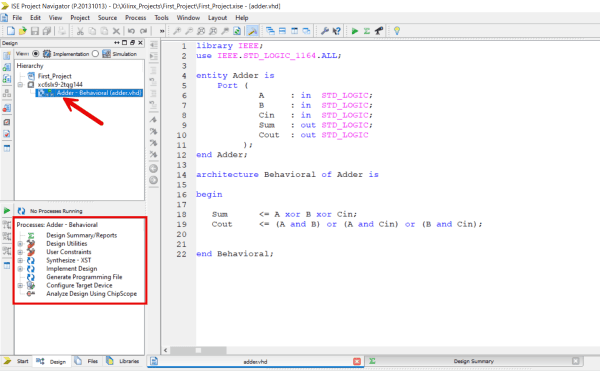 How to Create Your First Project in Xilinx ISE Design Suite - FPGATEK