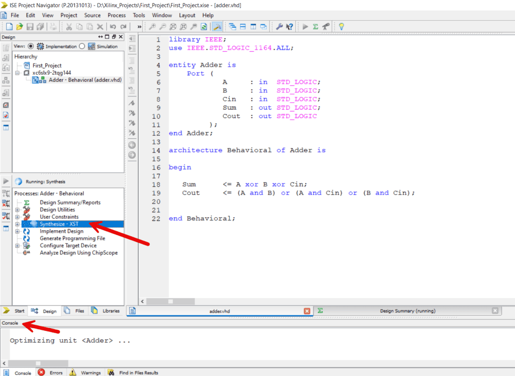 How to Create Your First Project in Xilinx ISE Design Suite - FPGATEK