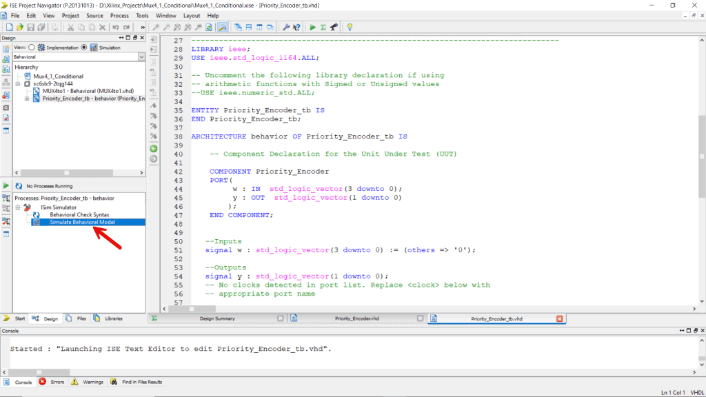 Circuit Simulation Using ISim in Xilinx ISE Design Suite - FPGATEK