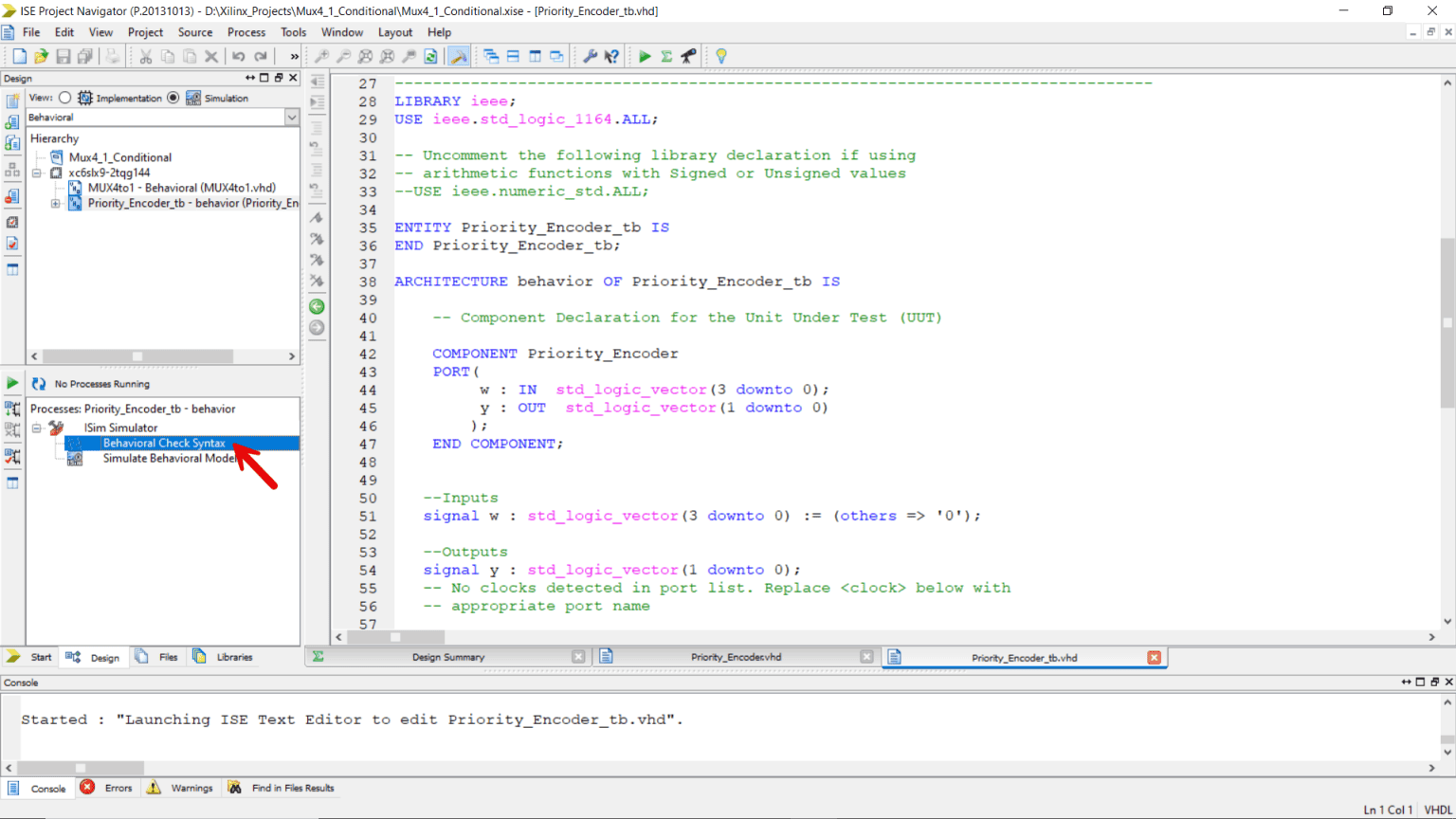 Circuit Simulation Using ISim in Xilinx ISE Design Suite - FPGATEK